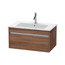 Duravit Waschtischunterschrank Ketho 80x47,5cm, Nussb Nat, 1 Ausz., wandh&auml;ngend (KT641907979)