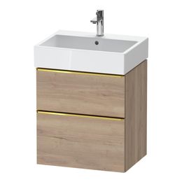 Duravit Waschtischunterschrank D-Neo 58,4x44,2cm, g pol/Ei ma, 1 Kast, 1 A (DE4371034550000)