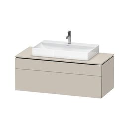 Duravit Waschtischunterschrank L-Cube 122x55cm, T m, 1 Schubk., 1 Ausz., wandh&auml;ngend (LC4882083830000)