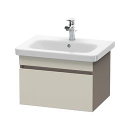 Duravit Waschtischunterschrank DuraStyle 58x44,8cm, tau/bas ma, 1 Ausz., wandh&auml;ngend (DS638009143)