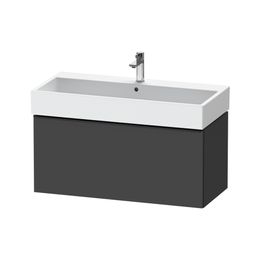 Duravit Waschtischunterschrank D-Neo 98,4x44,2cm, sw/Grap ma, 1 Ausz., wandh&auml;ngend (DE42740BD490000)