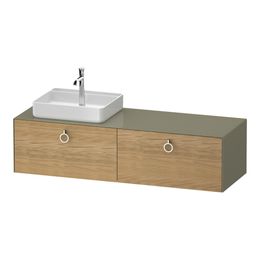 Duravit Waschtischunterschrank White Tulip 160x55cm, B l, E Nat StG g, k Ein/m Be (WT4890LH5H20010)