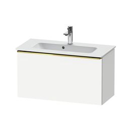Duravit Waschtischunterschrank D-Neo Compact 81x37,2, gol pol/wei&szlig; ma, 1 Ausz., wandh&auml;ngend (DE4269034180000)