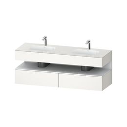 Duravit Einbauwaschtisch-M&ouml;bel-Set Qatego 160x55x60cm, Kon-WTU, we matt/we matt (QA4797018840000)