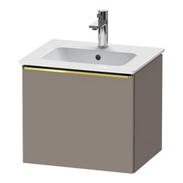 Duravit Waschtischunterschrank D-Neo 51x40,2x44cm, 1 A, wd, gol pol/Basalt ma (DE4260034430000)