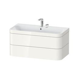 Duravit M&ouml;belwaschtisch-Unterschrank Happy D.2 Plus 97,5x49cm, 2 HL, we hgl, 2 Schubk&auml;sten (HP4638E2222)