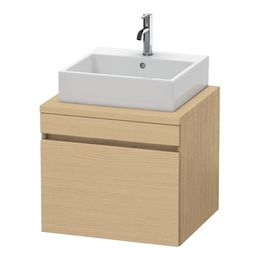 Duravit Waschtischunterschrank DuraStyle 60x54,8cm, Ei Nat, f&uuml;r Konsole, 1 Auszug (DS531003030)
