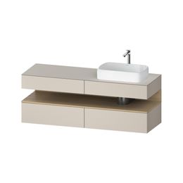 Duravit Waschtischunterschrank Qatego 160x55x60cm, E na/tau m, Pl, B r, B (QA4778030910010)