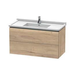 Duravit Waschtischunterschrank L-Cube 102x46,9cm, Ei marm., 2 Schub., wandh&auml;ngend (LC626605555)
