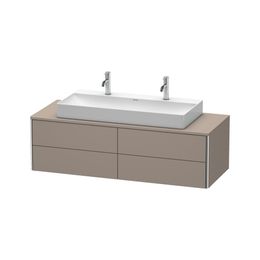 Duravit Waschtischunterschrank XSquare 140x54,8x40cm, 4 Schubk., wandh&auml;ngend, bas. m (XS4915M4343)