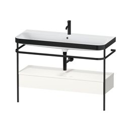 Duravit M&ouml;belwaschtisch-Kombi Happy D.2 Plus 117,5x49cm, m Konso, 1 Lad, 1 HL, we hgl (HP4744O22220000)