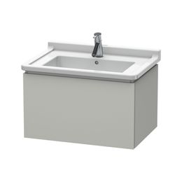 Duravit Waschtischunterschrank L-Cube 67x46,9cm, betongr ma, 1 Ausz., wandh&auml;ngend (LC616400707)