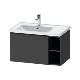 Duravit Waschtischunterschrank D-Neo 78,4x45,2cm, 1 A, B L, sw/Grap ma (DE42580BD490000)