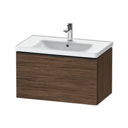 Duravit Waschtischunterschrank D-Neo 78,4x45,2cm, sw/Nuss d, 1 Ausz., wandh&auml;ngend (DE42550BD210000)