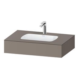 Duravit Einbauwaschtisch-M&ouml;bel-Set Qatego 80x55x17cm, ba m, m K, 1 Ausschn, m &Uuml;L (QA4690043430000)