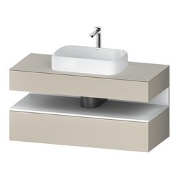 Duravit Waschtischunterschrank Qatego 120x55x60cm, w m/ta m, Pl, 1 Schubkast. (QA4732018830000)
