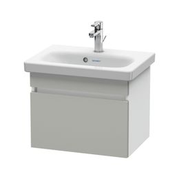 Duravit Waschtischunterschrank Com DuraStyle 50x36,8cm, betongrau/wei&szlig; matt, 1 Auszug (DS630300718)