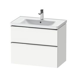 Duravit Waschtischunterschrank D-Neo 78,4x45,2cm, c/w ma, 1 Schubk., 1 Ausz. (DE4355010180000)