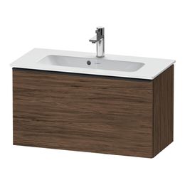 Duravit Waschtischunterschrank D-Neo Compact 81x37,2, sw/Nuss dkl., 1 Ausz., wandh&auml;ngend (DE42690BD210000)
