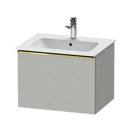 Duravit Waschtischunterschrank D-Neo 61x46,2cm, g pol/grau ma, 1 Ausz., wandh&auml;ngend (DE4261034070000)