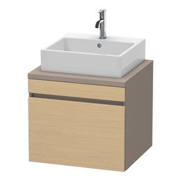 Duravit Waschtischunterschrank DuraStyle 60x54,8cm, Ei nat/b ma, f Kons, 1 Auszug (DS531003043)
