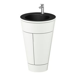 Duravit Waschtischunterschrank c-bonded Set Starck 1 56x86,4x60,5cm, st, G ES ge, we. s-matt (S19514O70360000)
