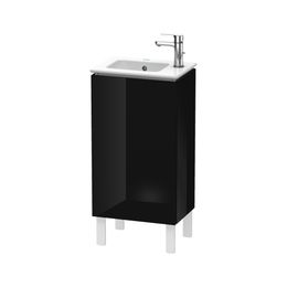 Duravit Waschtischunterschrank L-Cube 42x29,4x70,4cm, steh., T&uuml;r li, sw hgl (LC6273L4040)