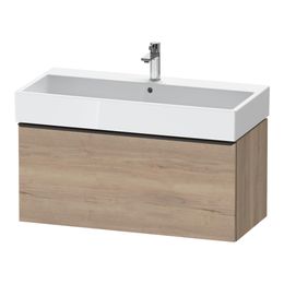 Duravit Waschtischunterschrank D-Neo 98,4x44,2cm, sw/Ei marm., 1 Ausz., wandh&auml;ngend (DE42740BD550000)