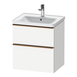 Duravit Waschtischunterschrank D-Neo 58,4x45,2x62,5cm, 1 Kast, bron geb/we ma (DE4359004180000)
