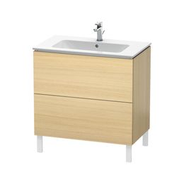 Duravit Waschtischunterschrank L-Cube 82x48,1cm, med. Ei, 2 Ausz&uuml;ge, stehend (LC662607171)