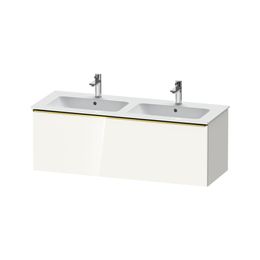 Duravit Waschtischunterschrank D-Neo 128x46,2x44cm, 1 A, wd, gol pol/wei&szlig; hgl (DE4265034220000)
