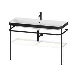 Duravit M&ouml;belwaschtisch-Kombi Happy D.2 Plus 117,5x49cm, m Konsole, 1 HL, we matt (HP4739O84840000)