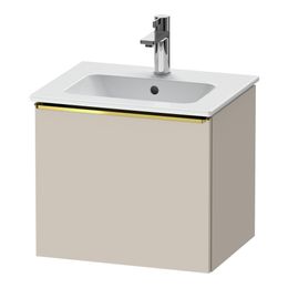 Duravit Waschtischunterschrank D-Neo 51x40,2x44cm, 1 A, wd, gol pol/Taupe ma (DE4260034910000)
