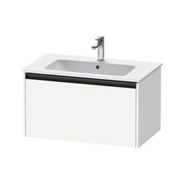 Duravit Waschtischunterschrank Ketho.2 81x48cm, we. matt, 1 Auszug, wandh&auml;ngend (K25063018180000)