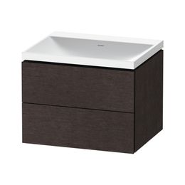 Duravit M&ouml;bel-Set L-Cube 60x48x48cm, o HL, Ei dkl. geb., 2 Schub. (LC6950N72720000)