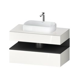 Duravit Waschtischunterschrank Qatego 100x55x60cm, gra m/we g, Pl, Nischenb (QA4731049220010)