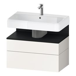 Duravit Waschtischunterschrank Qatego 79x47x59cm, E sw/we m, 1 Kast, m B (QA4394016840010)