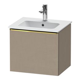 Duravit Waschtischunterschrank D-Neo 51x40,2x44cm, 1 A, wandh&auml;ngend, gol pol/Leinen (DE4260034750000)