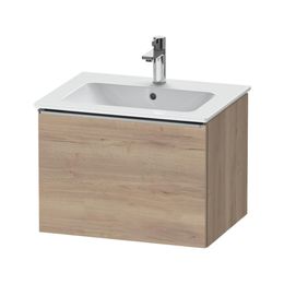 Duravit Waschtischunterschrank D-Neo 61x46,2cm, ES geb/Ei ma, 1 Ausz., wandh&auml;ngend (DE4261070550000)