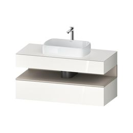Duravit Waschtischunterschrank Qatego 120x55x60cm, T m/we g, Pl, 1 Schubkast. (QA4732091220000)