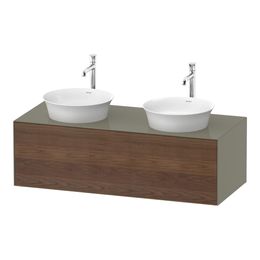 Duravit Waschtischunterschrank White Tulip 130x55cm, 1 AZ, 1 Pl, B bs, US N StG hgl (WT4978B77H2)