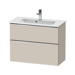 Duravit Waschtischunterschrank D-Neo Compact 81x37,2, chr/Taup m, 1 Kast, 1 A, wandh&auml;ngend (DE4369010910000)