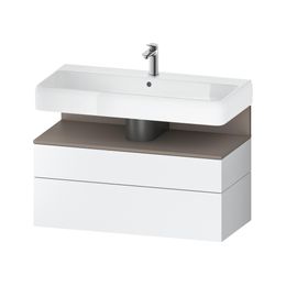Duravit Waschtischunterschrank Qatego 99x47x59cm, ba m/we m, 1 Kast, 1 Ausz. (QA4395043180000)