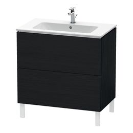 Duravit Waschtischunterschrank L-Cube 82x48,1cm, Ei sw, 2 Ausz&uuml;ge, stehend (LC662601616)