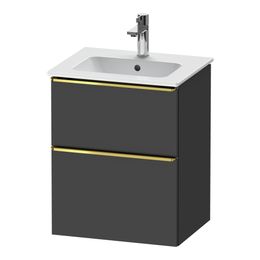 Duravit Waschtischunterschrank D-Neo 51x40,2cm, 1 Kast, 1 A, wd, g pol/gra ma (DE4360034490000)