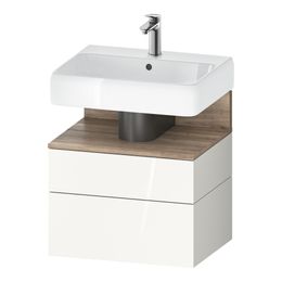 Duravit Waschtischunterschrank Qatego 59x47x59cm, E Ma/w g, 1 Kast, m Nischenb (QA4393055220010)