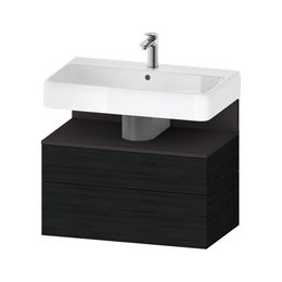 Duravit Waschtischunterschrank Qatego 79x47x59cm, gra m/E s, 1 Kast, 1 Ausz. (QA4394080160000)