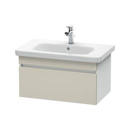 Duravit Waschtischunterschrank DuraStyle 73x44,8cm, tau/we ma, 1 Ausz., wandh&auml;ngend (DS638109118)