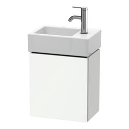 Duravit Waschtischunterschrank L-Cube 36,4x24,1x40cm, wandh&auml;ngend, T&uuml;r li, we. matt (LC6293L8484)