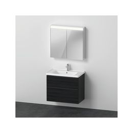 Duravit M&ouml;bel-Set D-Neo 800mm, Eiche schwarz (DE011601616)